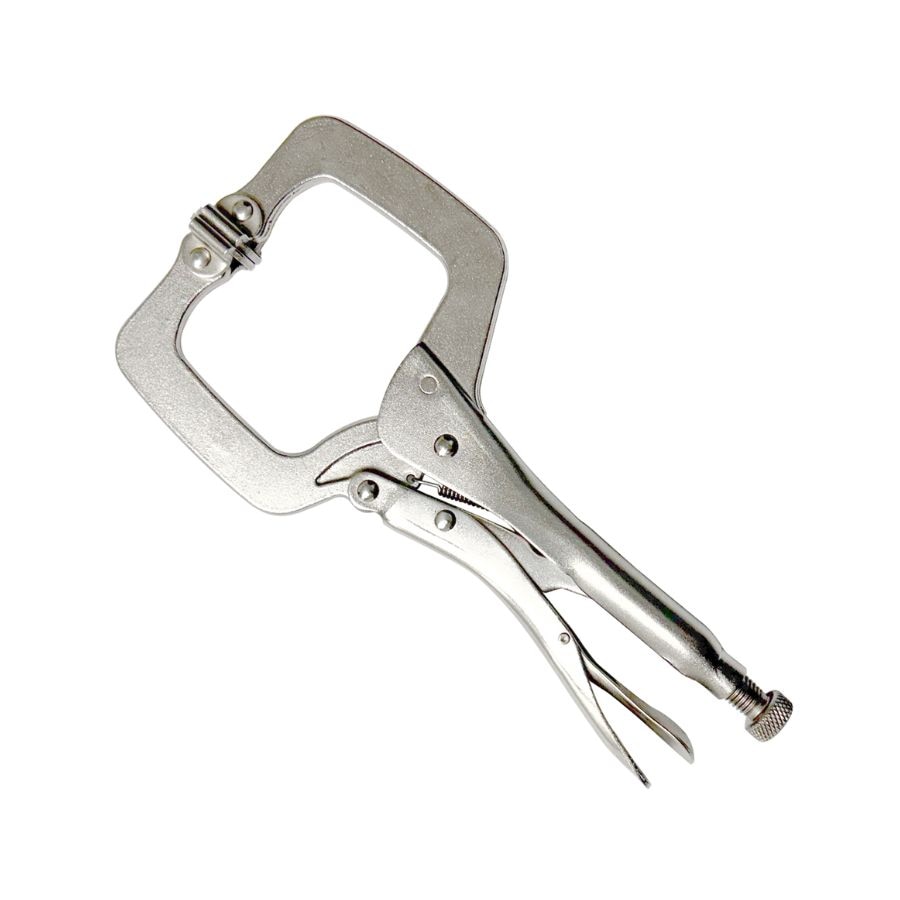 GRIP STAR 11" Locking C Clamp with Swivel Pads