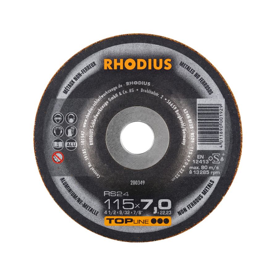 RS24 ALUMINUM GRINDING DISCS
